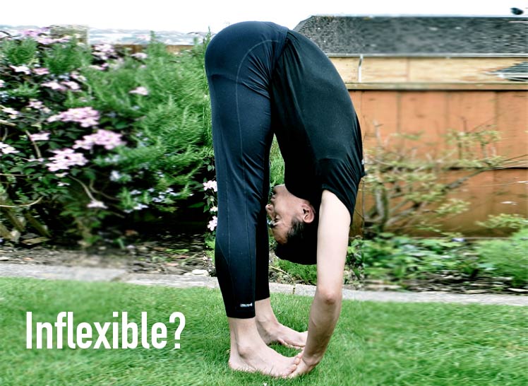 I am so inflexible for yoga! I can't touch my toes! - Yogamoo™